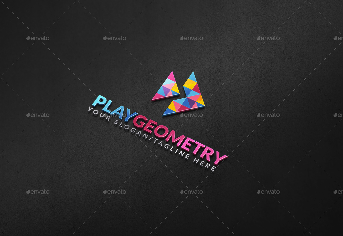 Play Geometry , Logo Templates | GraphicRiver