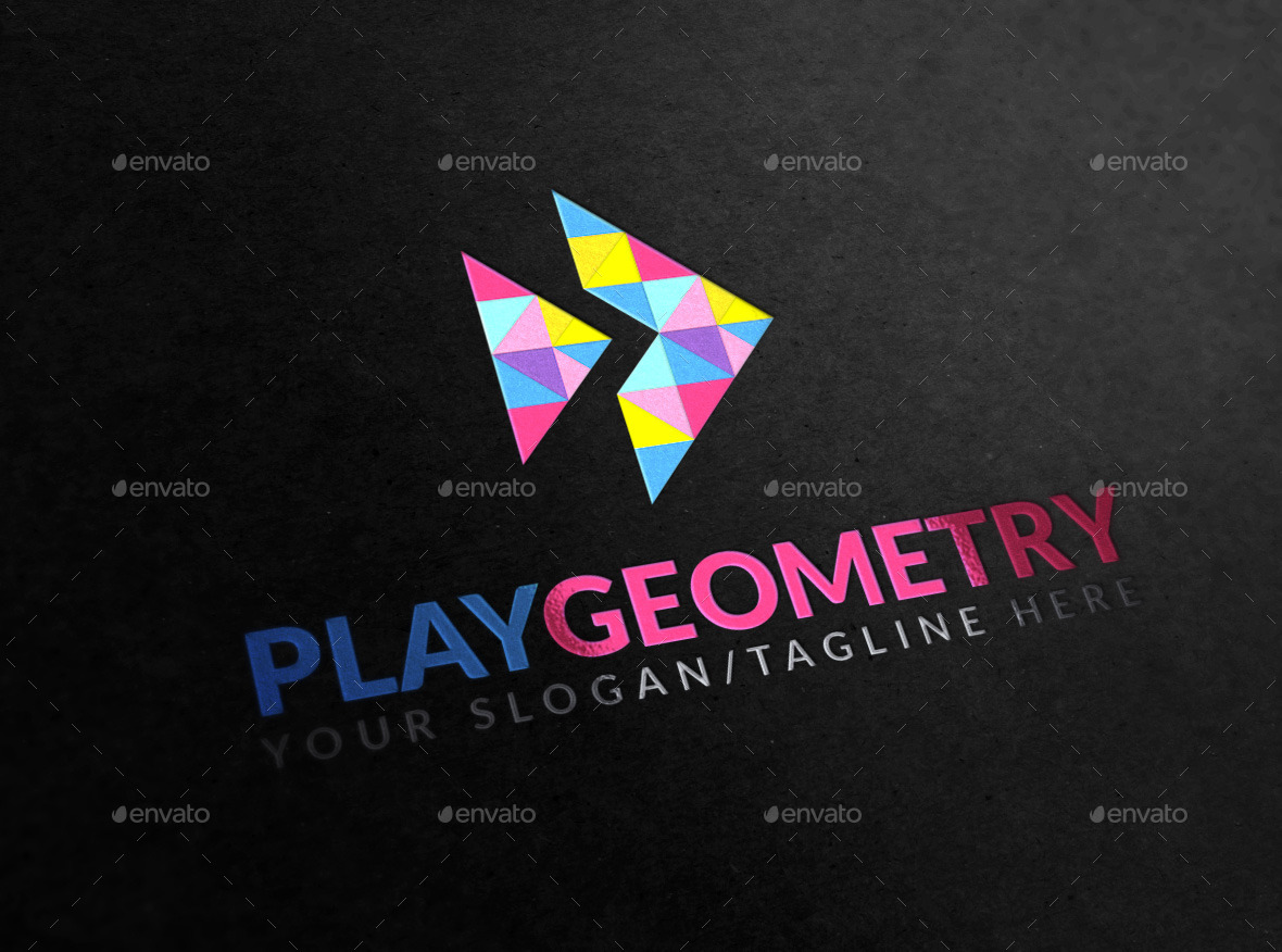 Play Geometry , Logo Templates | GraphicRiver
