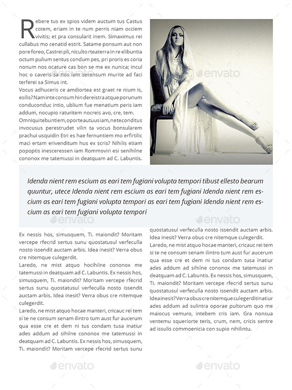 Stylish E-Magazine by azadcsstune | GraphicRiver