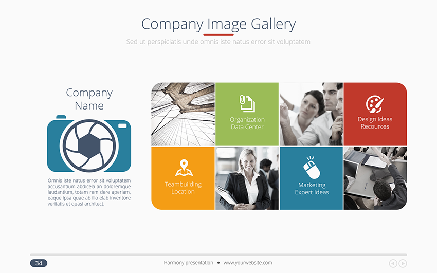 Harmony Usability Powerpoint Presentation Template, Presentation Templates