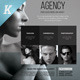 Model Agency Flyer, Print Templates | GraphicRiver