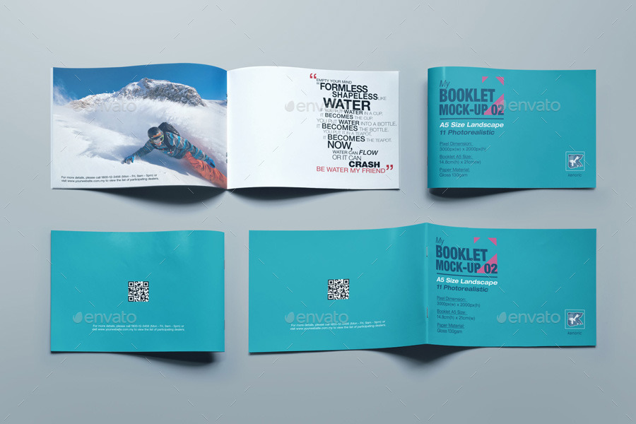 myBooklet Mock-up 02, Graphics | GraphicRiver