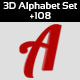 3D Alphabet Set (+108), Graphics | GraphicRiver