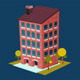 Isometric Buildings by riedjal | GraphicRiver