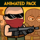 Bad Guys Animated Spritesheet Pack, Game Assets | GraphicRiver