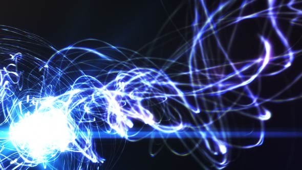 Plasma Particle Energy Strings, Motion Graphics | VideoHive