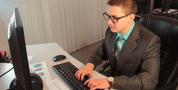 Office Worker - Speed Video, Stock Footage | VideoHive