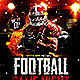 Football Game Night | Flyer Template PSD, Print Templates | GraphicRiver