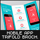 Mobile App Trifold Brochure vol.1, Print Templates | GraphicRiver
