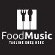 Food Music Logo, Logo Templates | GraphicRiver