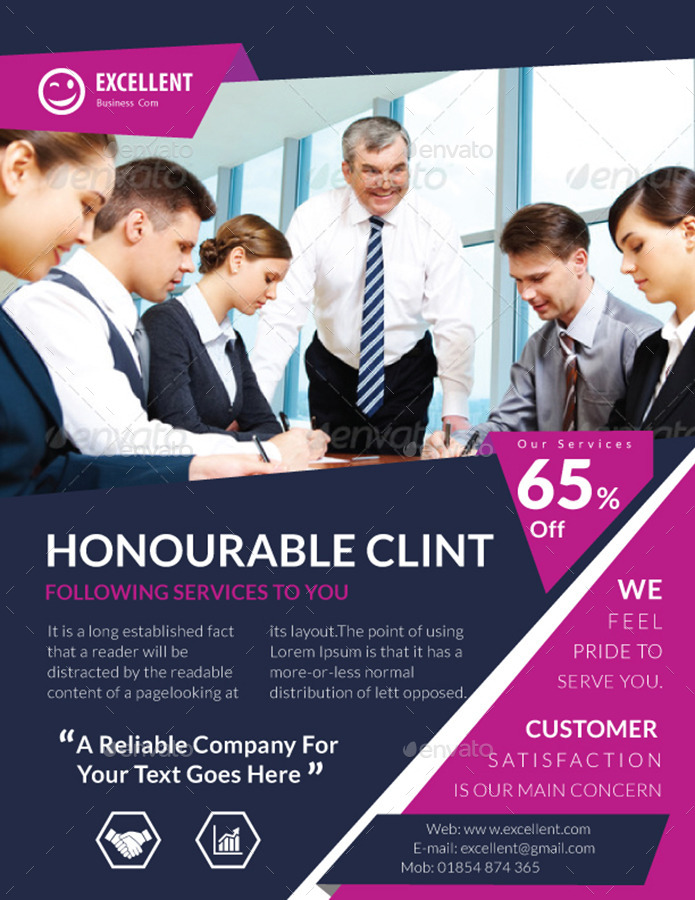 Corporate Executive Flyer, Print Templates | GraphicRiver