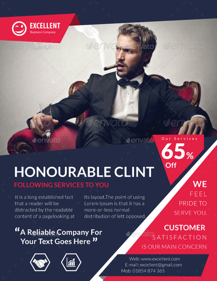 Corporate Executive Flyer, Print Templates | GraphicRiver