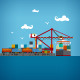 Cargo Seaport, Vectors | GraphicRiver