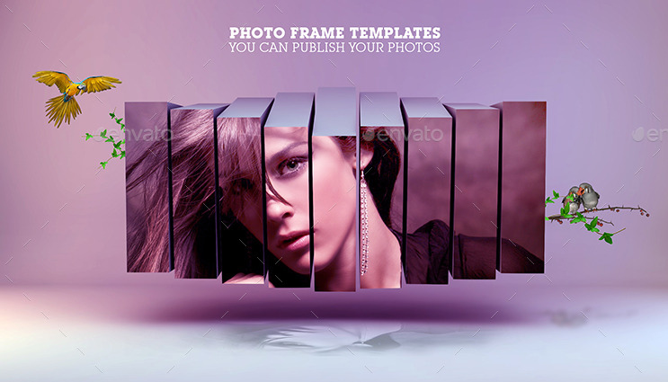 Multi Photo Box Frame Effects Vol1, Graphics | GraphicRiver
