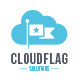 Cloud Flag Logo Template, Logo Templates | GraphicRiver
