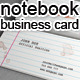 Notebook Business Card, Print Templates | GraphicRiver