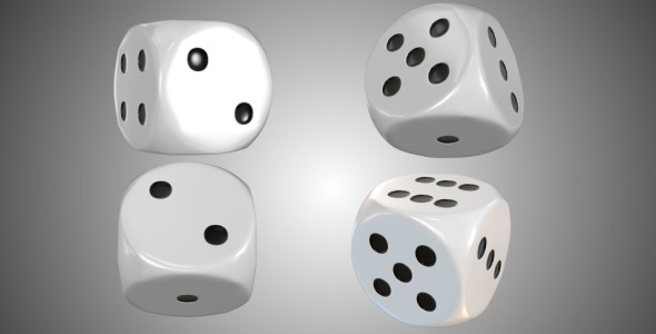 3d Dice Rotating , Motion Graphics | VideoHive