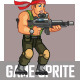 Commando Game Sprite, Game Assets | GraphicRiver