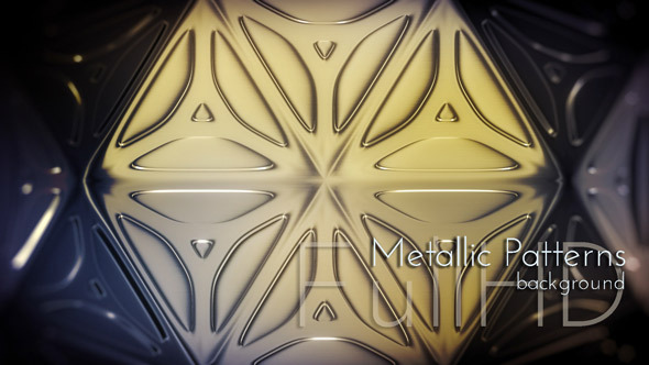 Dark Metallic Patterns, Motion Graphics | VideoHive