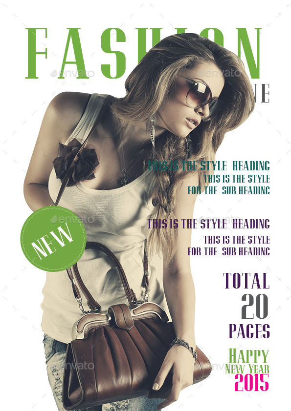 Stylish Magazine Template, Print Templates | GraphicRiver