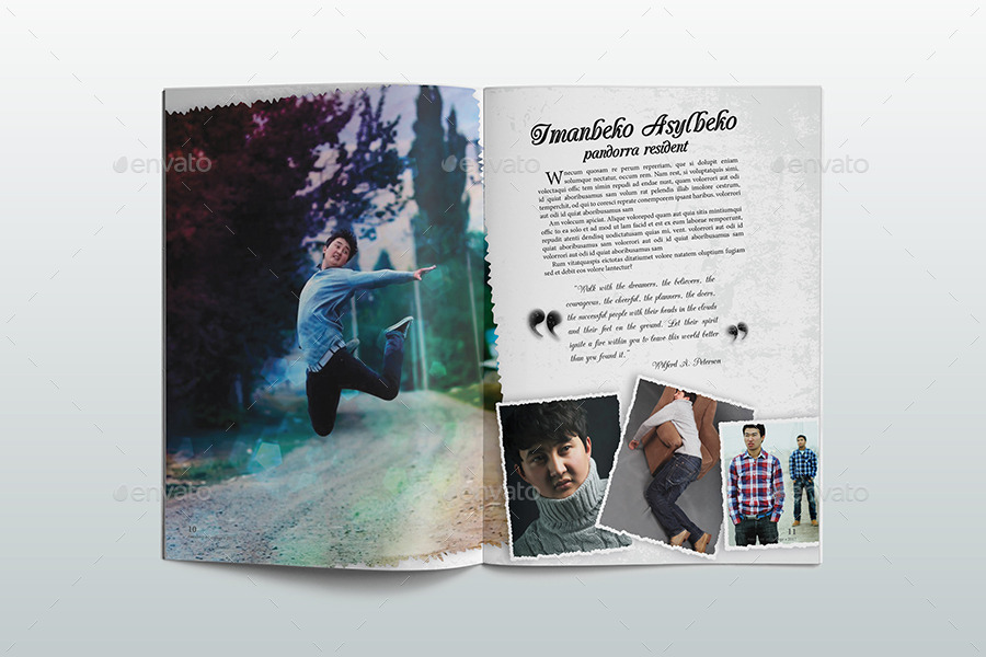 Modern Complex Yearbook, Print Templates | GraphicRiver