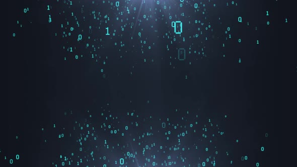 The Matrix Style Binary Code, Motion Graphics | VideoHive