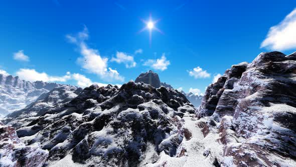 Snowy Mountains, Motion Graphics | VideoHive