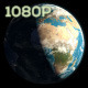 Looping Realistic Earth 2 - With Matte, Motion Graphics | VideoHive