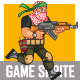 Arabic Militia Game Sprite, Game Assets | GraphicRiver