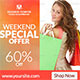 Weekend Special Offer Web Banners, Web Elements | GraphicRiver