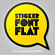 Alphabet in the Form of Stickers, Vectors | GraphicRiver