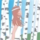 Girl Between Birches by Awlshot | GraphicRiver