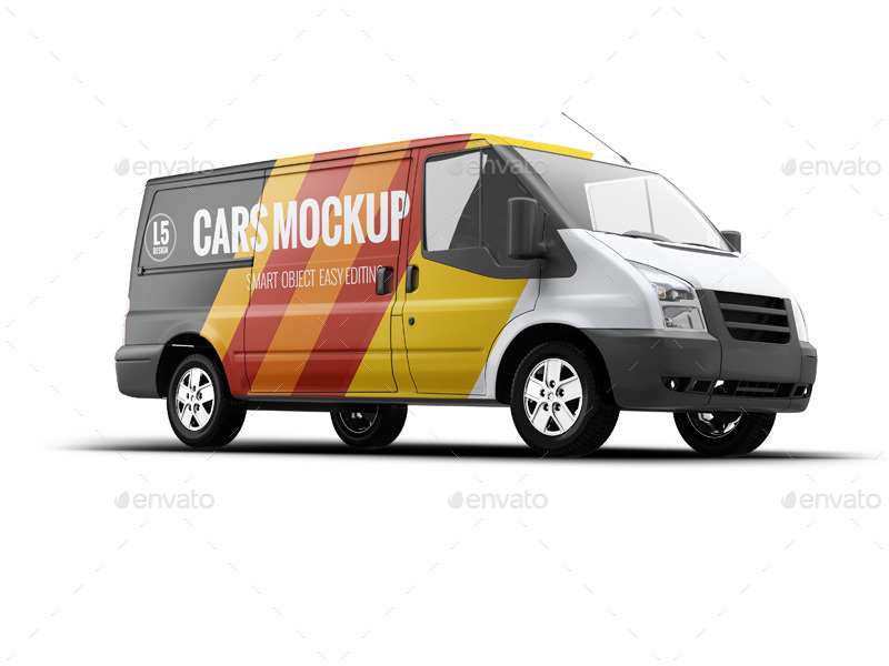 Van Mock-Up, Graphics | GraphicRiver