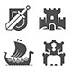 Medieval Symbols Collection, Vectors | GraphicRiver