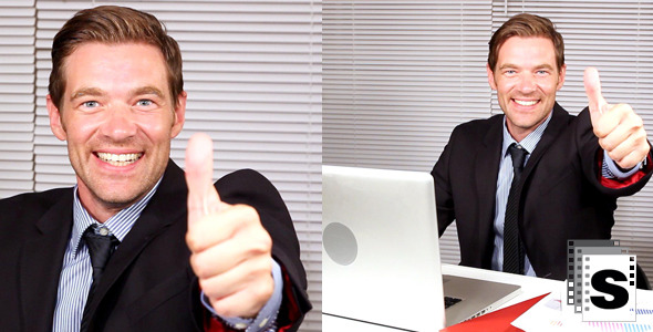 Getting Very Good News, Stock Footage | VideoHive