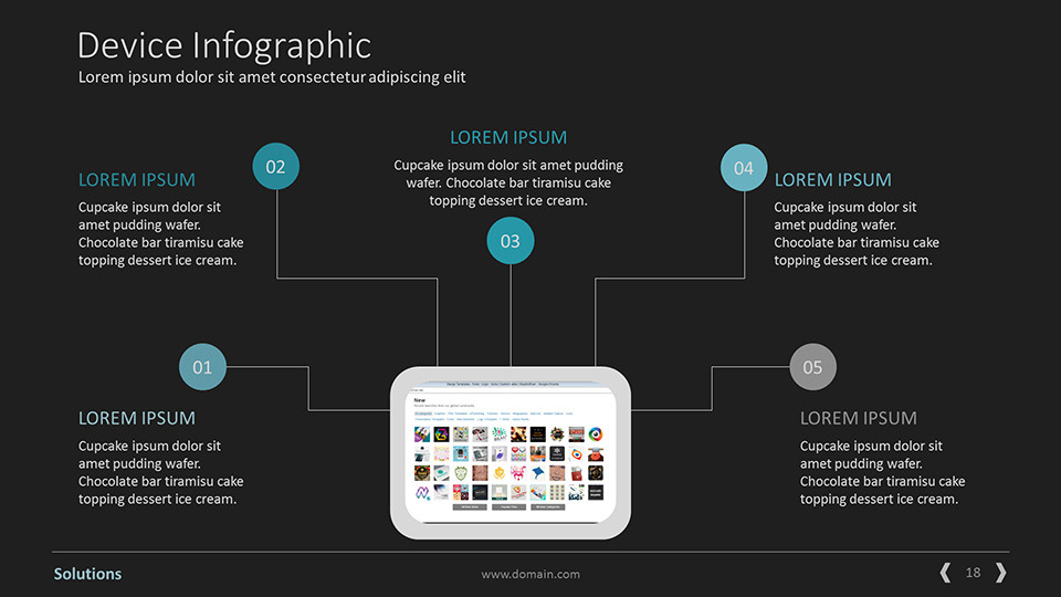 Solutions - PowerPoint Presentation Template, Presentation Templates