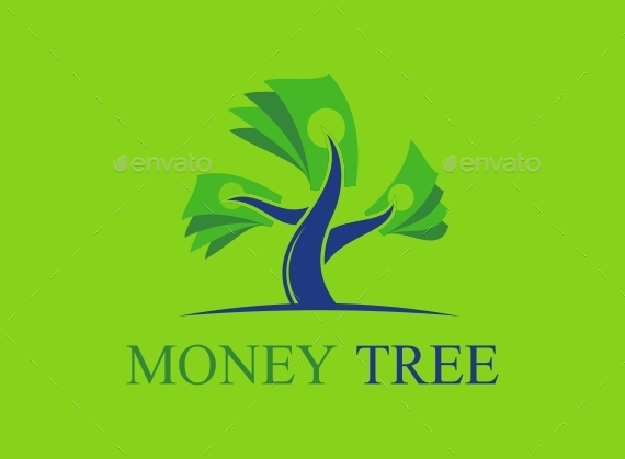 Money Tree Logo Template, Logo Templates | GraphicRiver