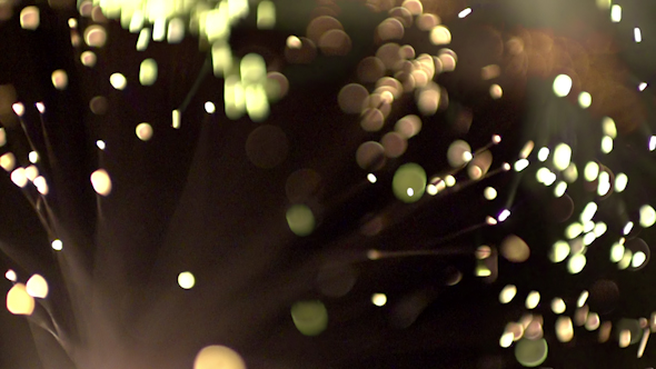 Abstract Fibre Optic Lights Shot In Super Slow Motion 3, Stock Footage