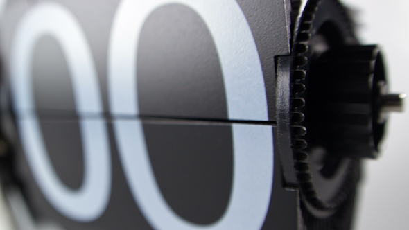 Stop Motion Flip Clock 37, Stock Footage | VideoHive