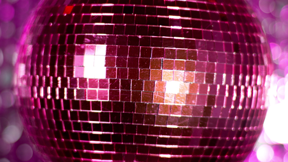 Pink Discoball 66, Stock Footage | VideoHive
