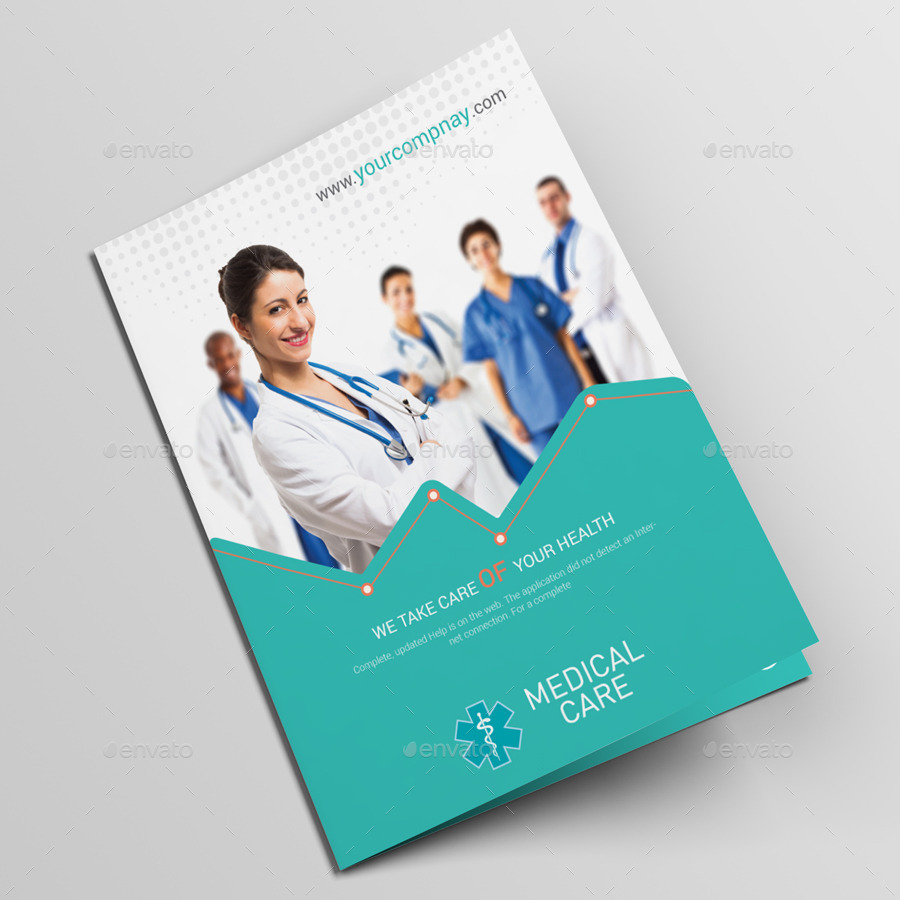 Medical Bi-Fold Brochure, Print Templates | GraphicRiver