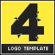 Number Four Logo Template, Logo Templates | GraphicRiver
