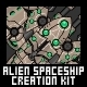 Alien Spaceship Creation Kit, Game Assets | GraphicRiver