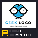 Geek Logo Template, Logo Templates | GraphicRiver