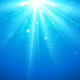 Blue Background with Sunlight, Vectors | GraphicRiver