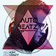 Auto Beatz Party Template, Print Templates | GraphicRiver