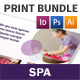 Beauty Spa Print Bundle, Print Templates | GraphicRiver