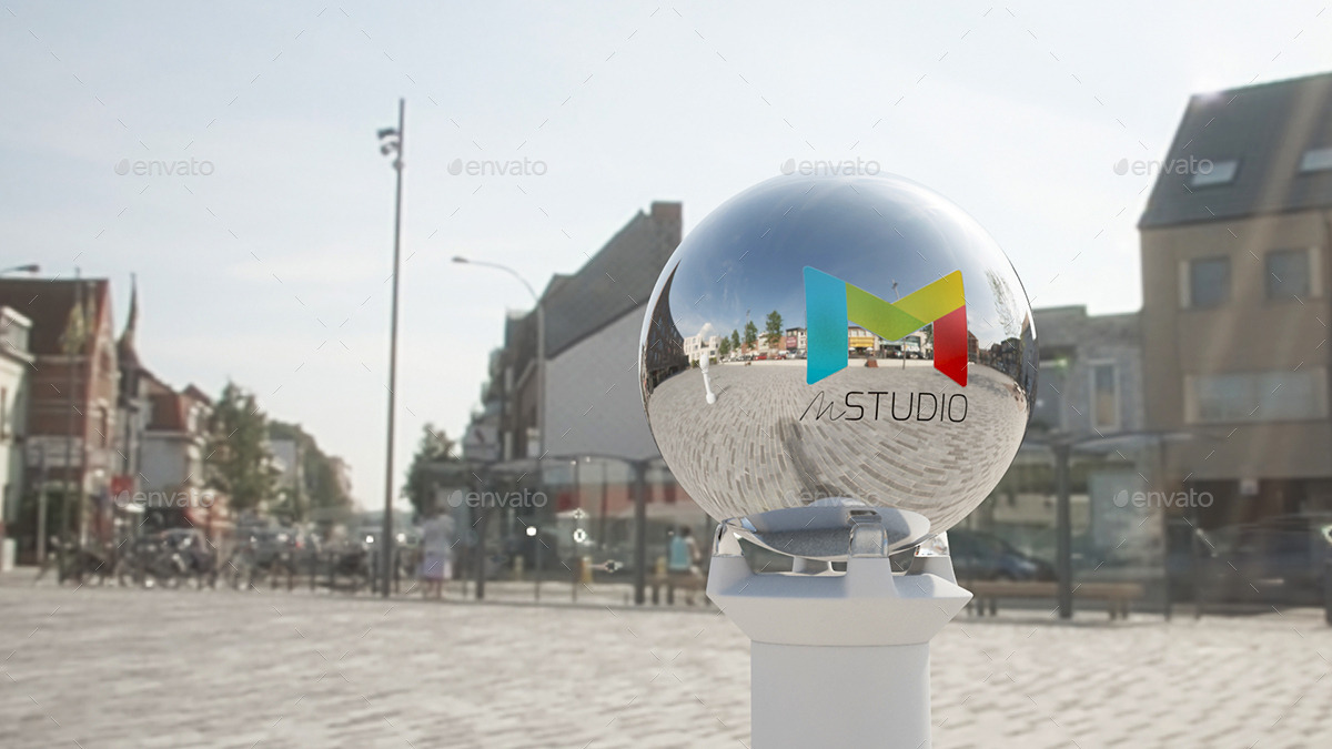 IBL : City Square Sunny Day HQ full Sperical HDRI by Mustapha_Redouane