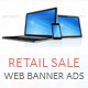 Product Retail Sale Web Ads, Web Elements | GraphicRiver