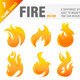 Fire Elements, Vectors | GraphicRiver